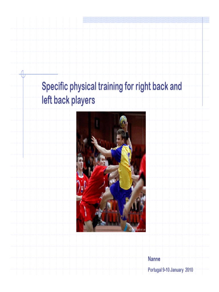Specific Physical Training For Right and Left Back Players - Parte 1 ...