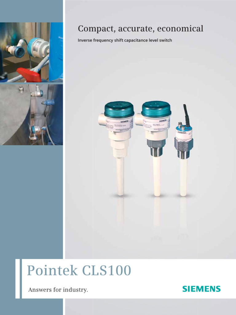 CLS100_flyer_en | PDF | Switch | Electrical Components