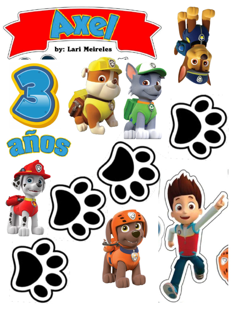 Paw Patrol LL Ls | PDF