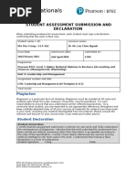 Learner Declaration Sheet | PDF | Computers