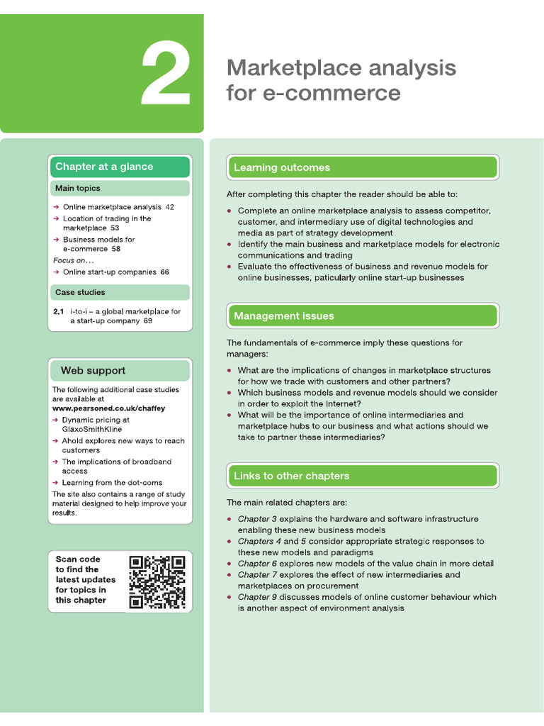 (Chapter DBP) Chaffey - ch2 Marketplace Analysis For E-Commerce ...
