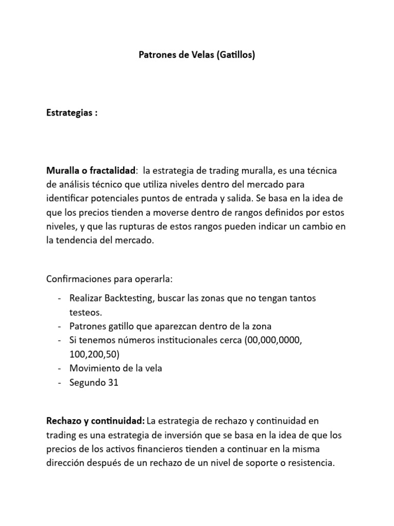16 Patrones de Velas Japonesas | PDF