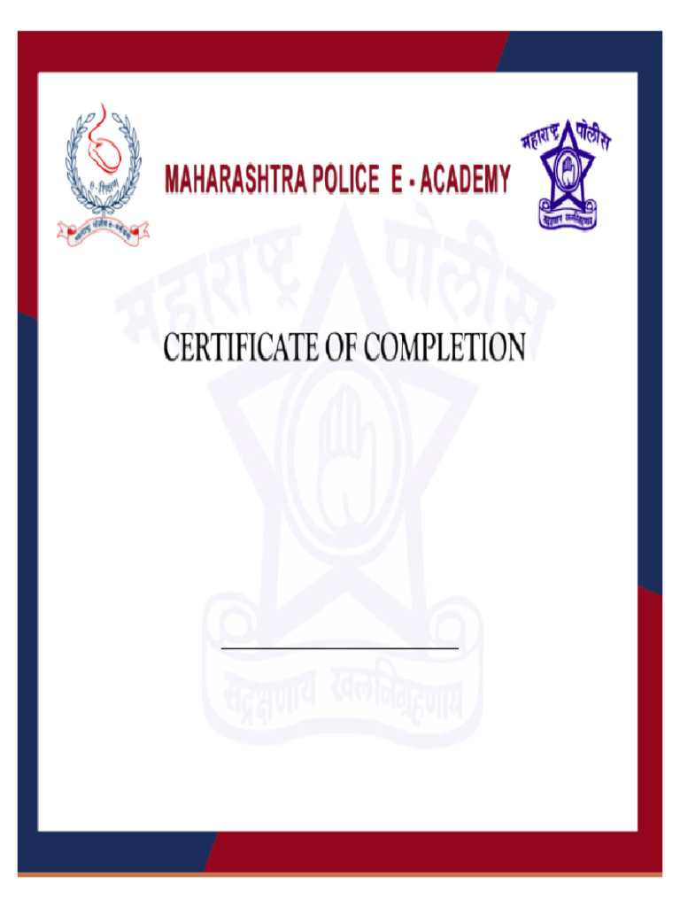 BNS 2023 Course Completion Certificate | PDF