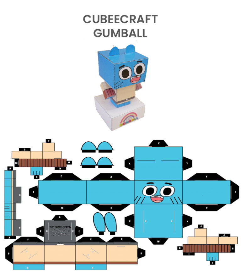 Cubeecraft Gumball A Color | PDF
