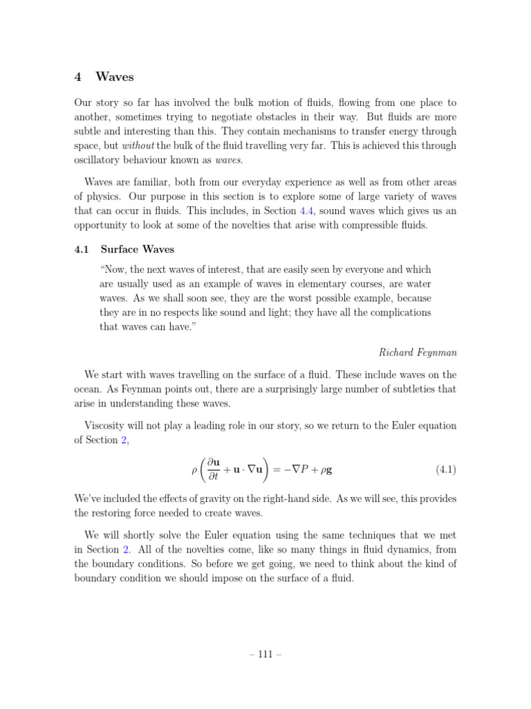 Chapter 4 - Waves | PDF | Waves | Wavelength