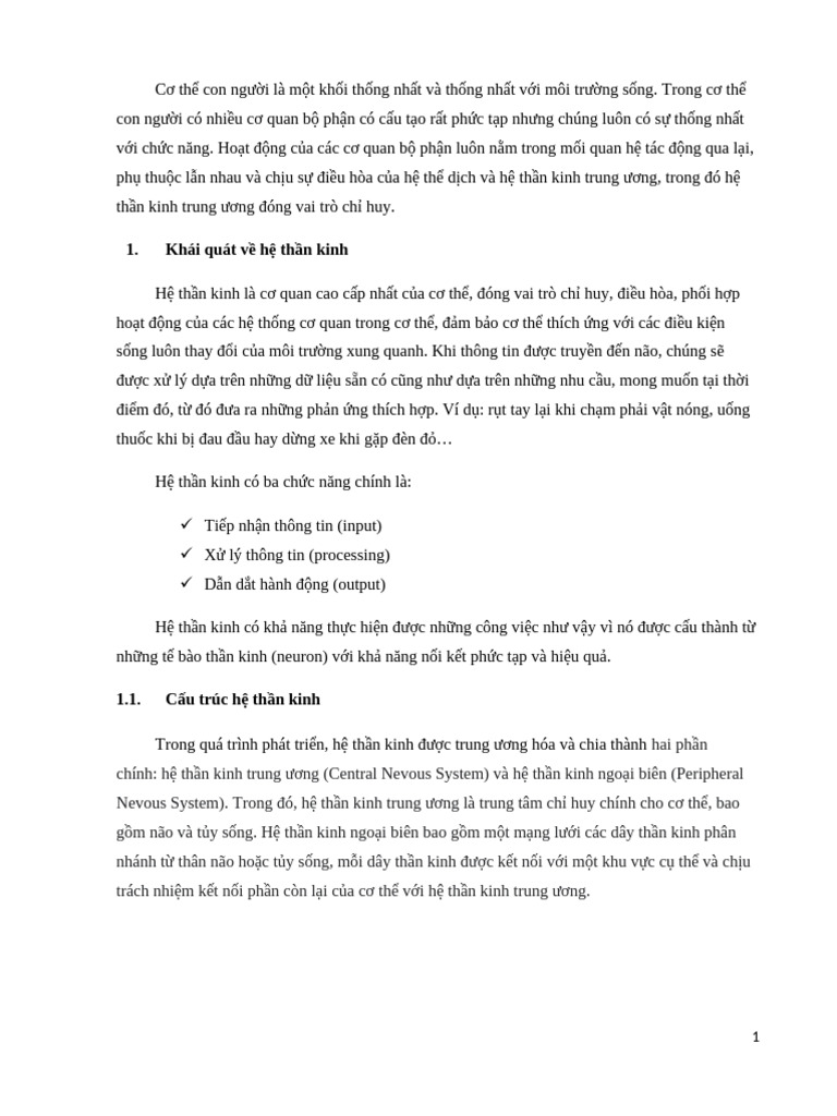 Noi Dung Tieu Luan | PDF