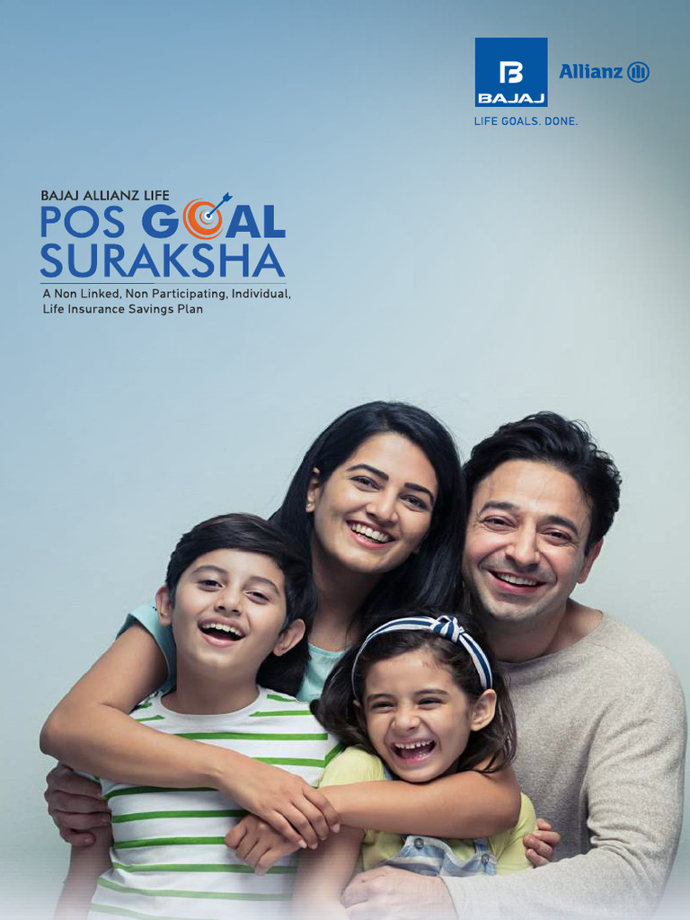 Pos Goal Suraksha Brochure | PDF | Insurance | Life Insurance