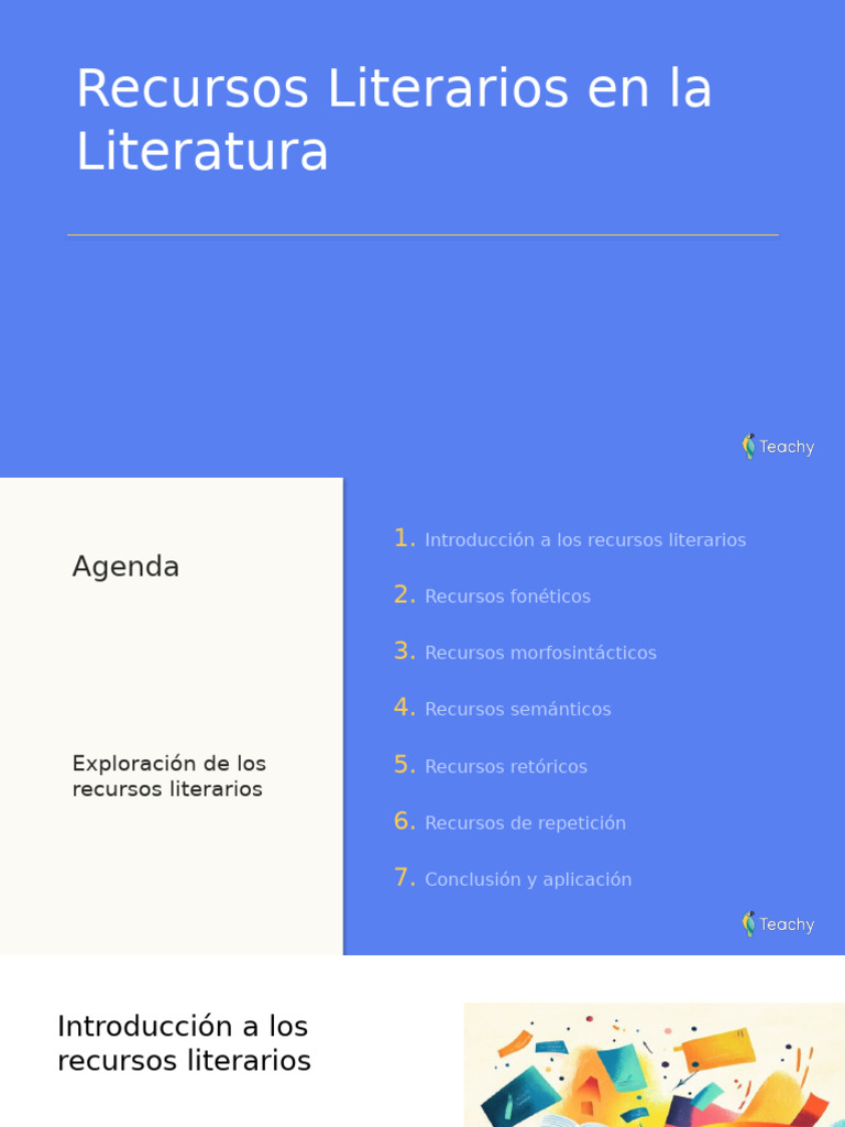 Slide - Recursos Literarios en La Literatura | PDF | Poesía ...