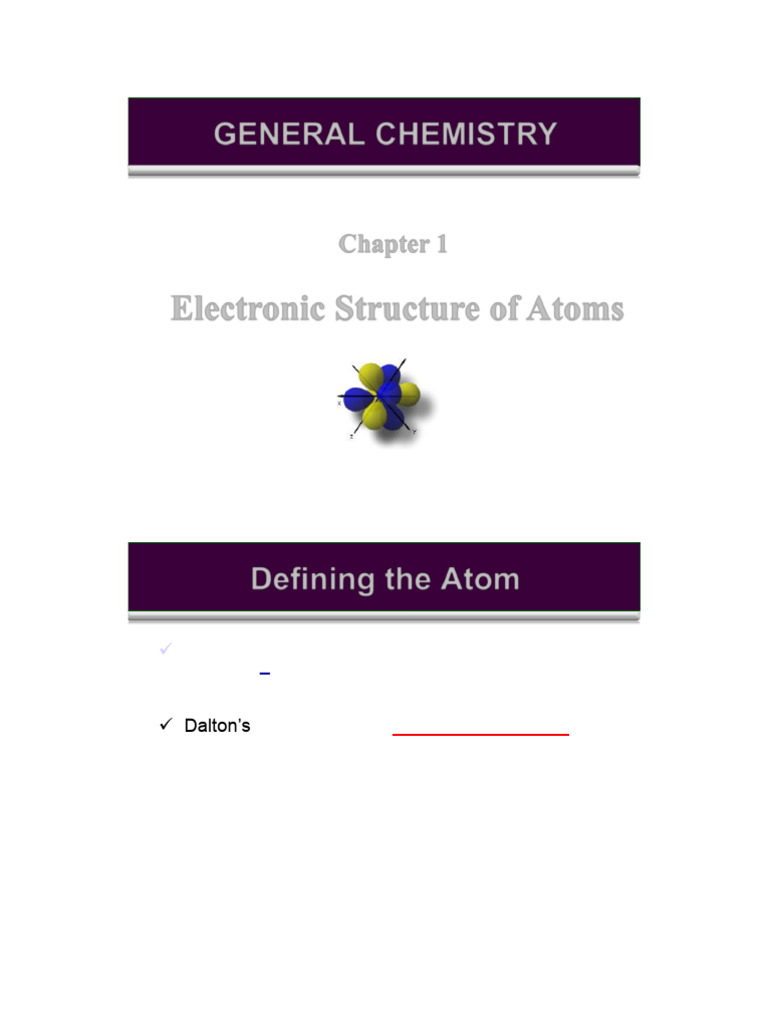 Understanding Atomic Structure and Electrons | PDF | Atoms | Atomic Nucleus