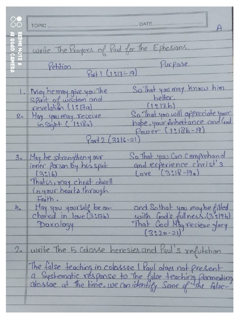 New Testament - 4TH Assignment | PDF