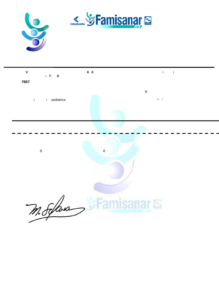Certificado Medico Famisanar 1 | PDF