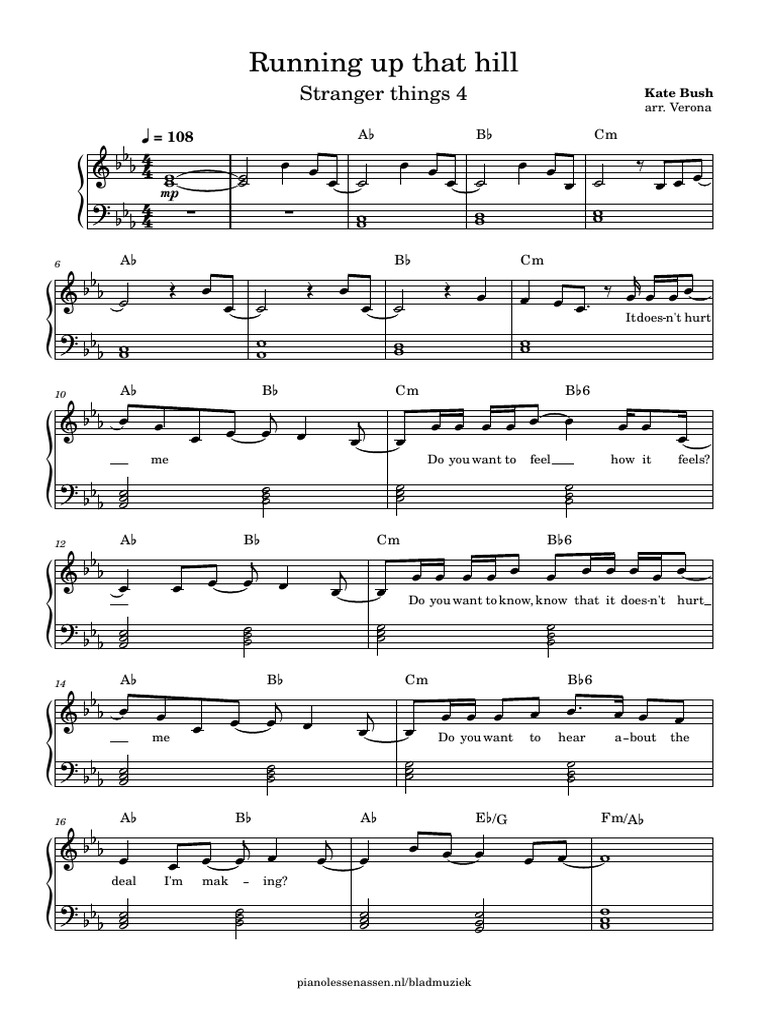 Running Up That Hill - Kate Bush - Stranger Things 4 (With Lyrics ...
