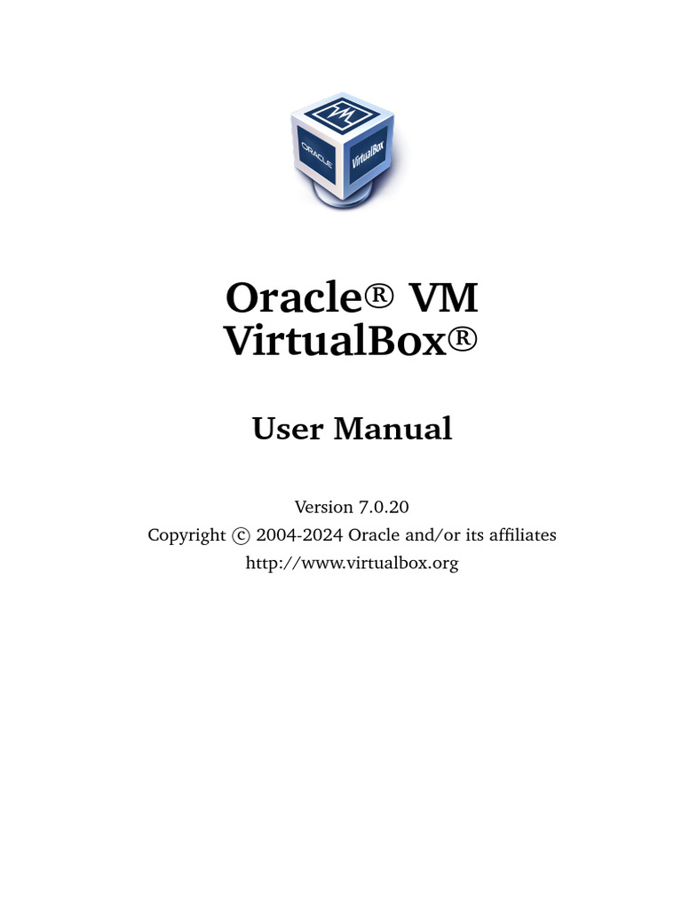 Oracle® VM VirtualBox® User Manual | PDF | Virtual Machine | Computer Architecture
