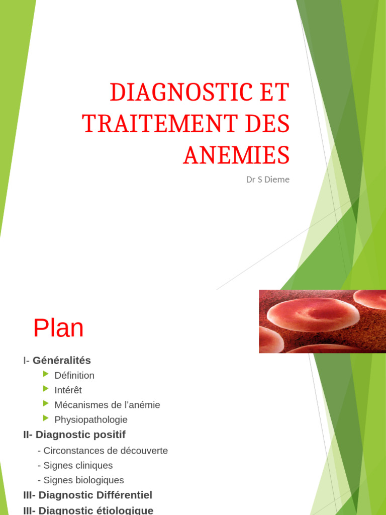 A Nemies | PDF | Anémie | Pathologie clinique