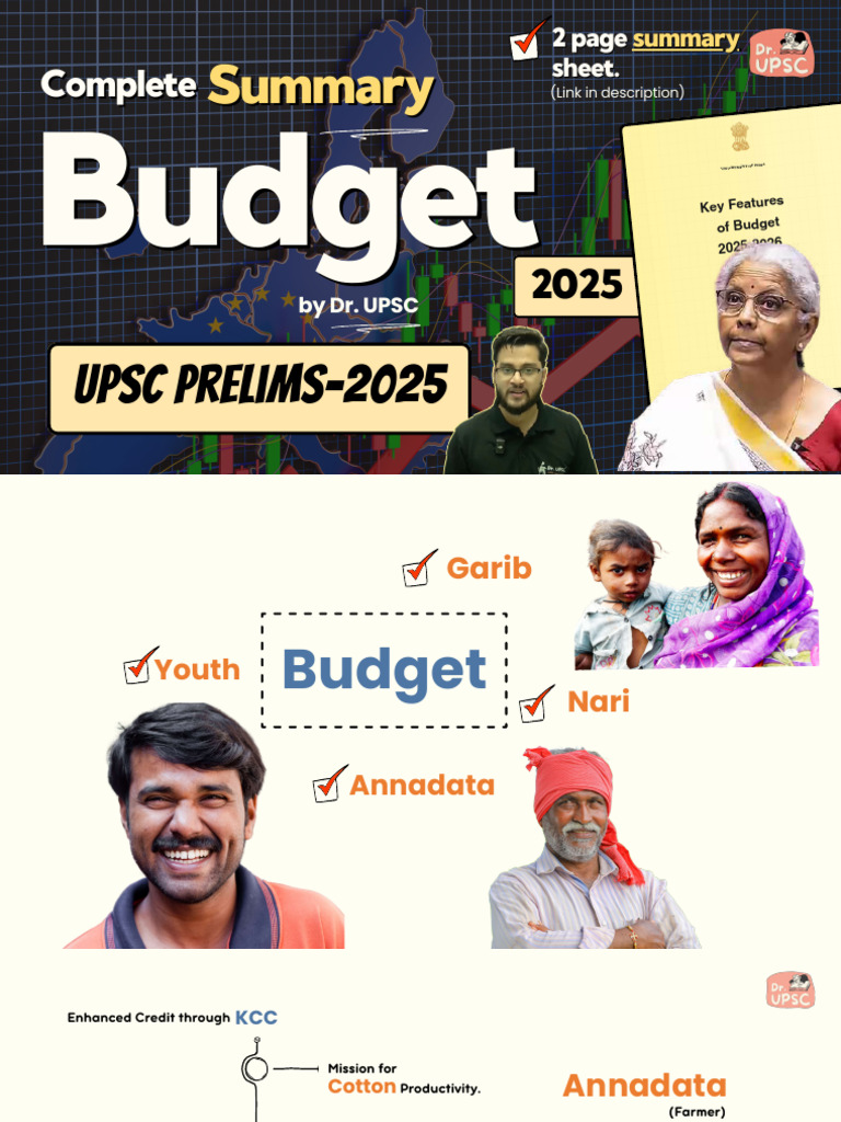 Budget 2025-26 Key Highlights Summary | PDF | Genetically Modified ...