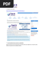 Guía para el Portal Fast It Consular | PDF | Documento de identidad ...