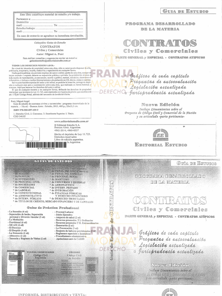 Guia de Contratos Civiles y Comerciales | PDF