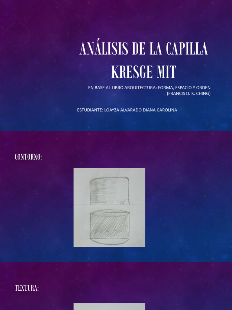 Análisis de La Capilla Kresge MIT | PDF
