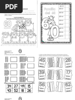 Guía de Números del 40 al 49 para 2° Básico | PDF