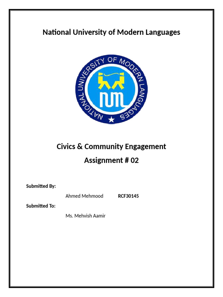 Civics Assignment 2 | PDF | Political Corruption | Corruption