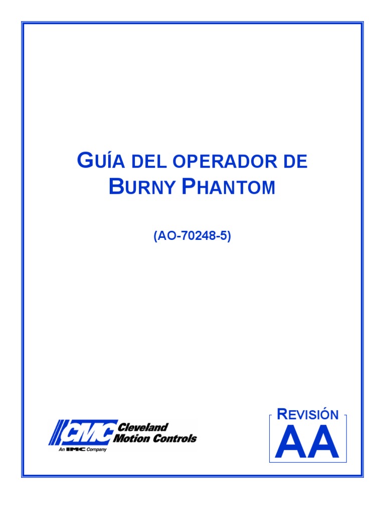 Manual Operador Burny Phantom | PDF | Ventana (informática) | Programa ...