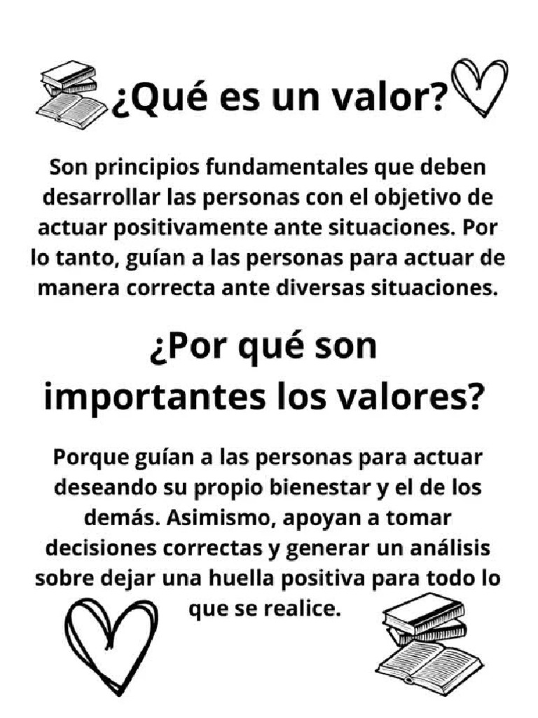 Que Son Valores | PDF