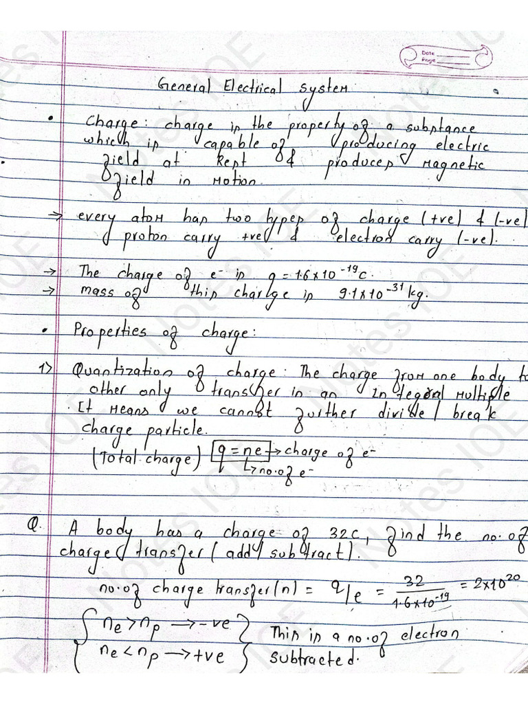 Ch1-General Electric System | PDF