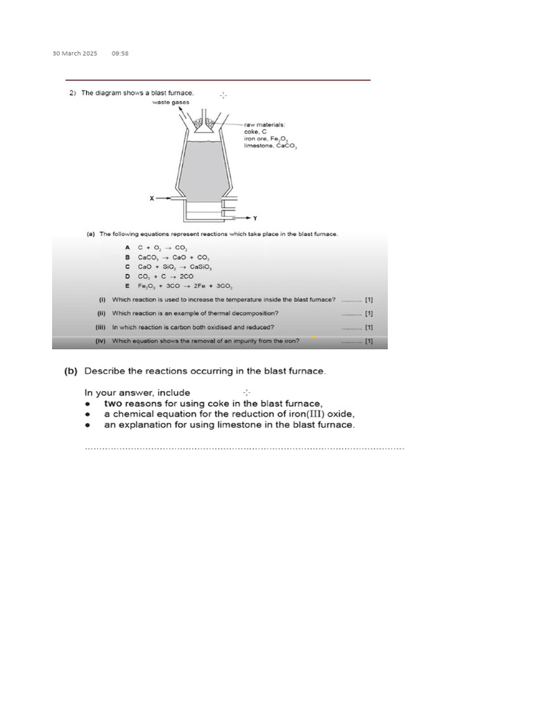 Iron extraction | PDF