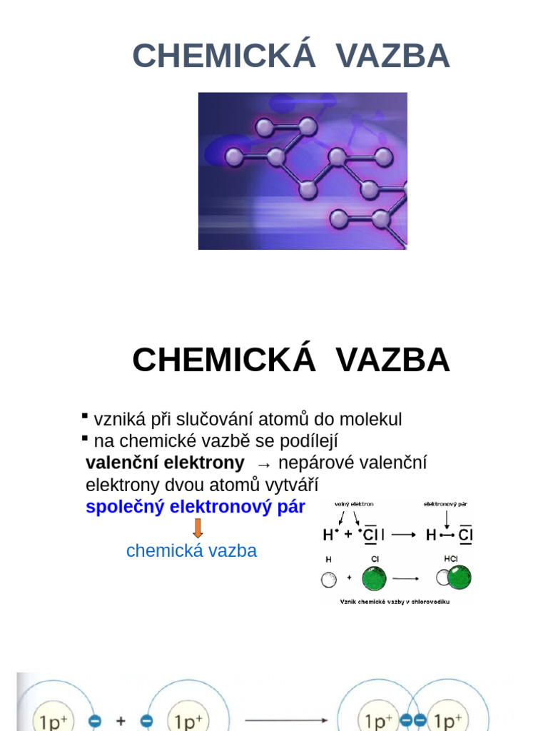 Chemická Vazba | PDF