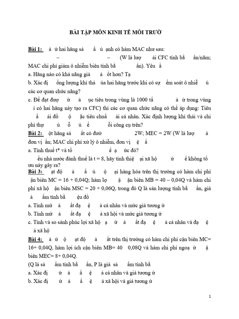 BÀI TẬP KTMT | PDF