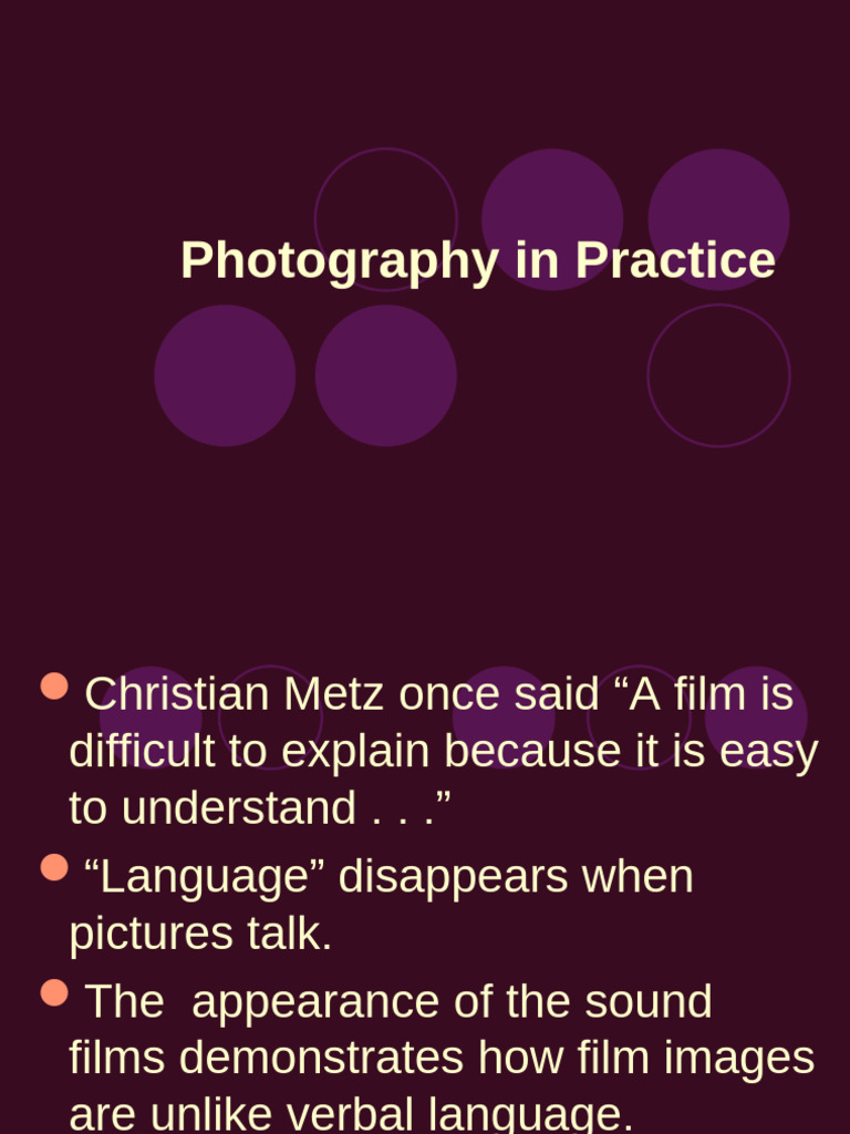 Photography in Practice, Lenses | PDF | Camera Lens | Composition ...