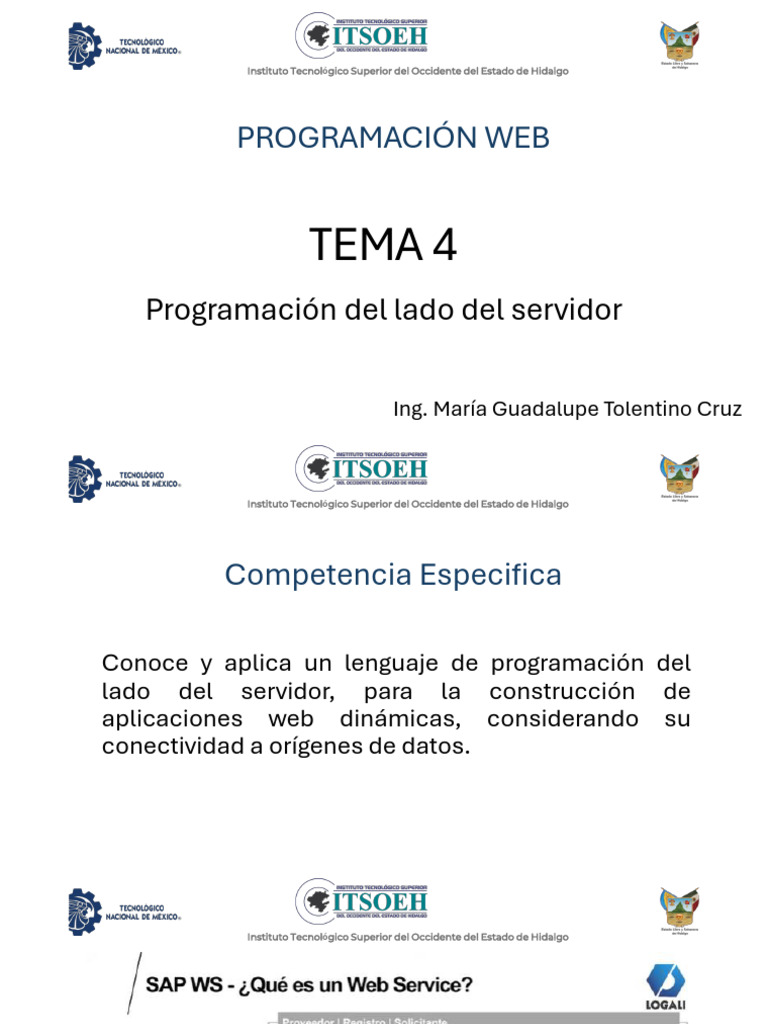 TEMA 4 WEB SERVICE | PDF