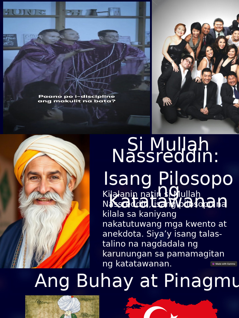 Si Mullah Nassreddin Isang Pilosopo NG Katatawanan | PDF