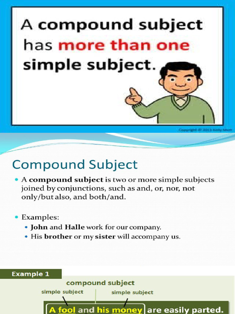 Compound Subject and Compound Verb 2 | PDF