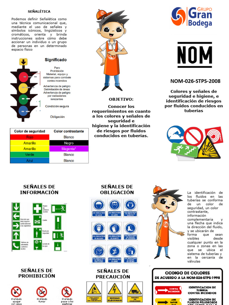 Tríptico NOM-026 | PDF