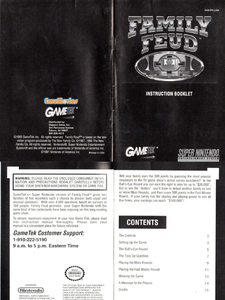 Family Feud (USA) (Rev 1) | PDF