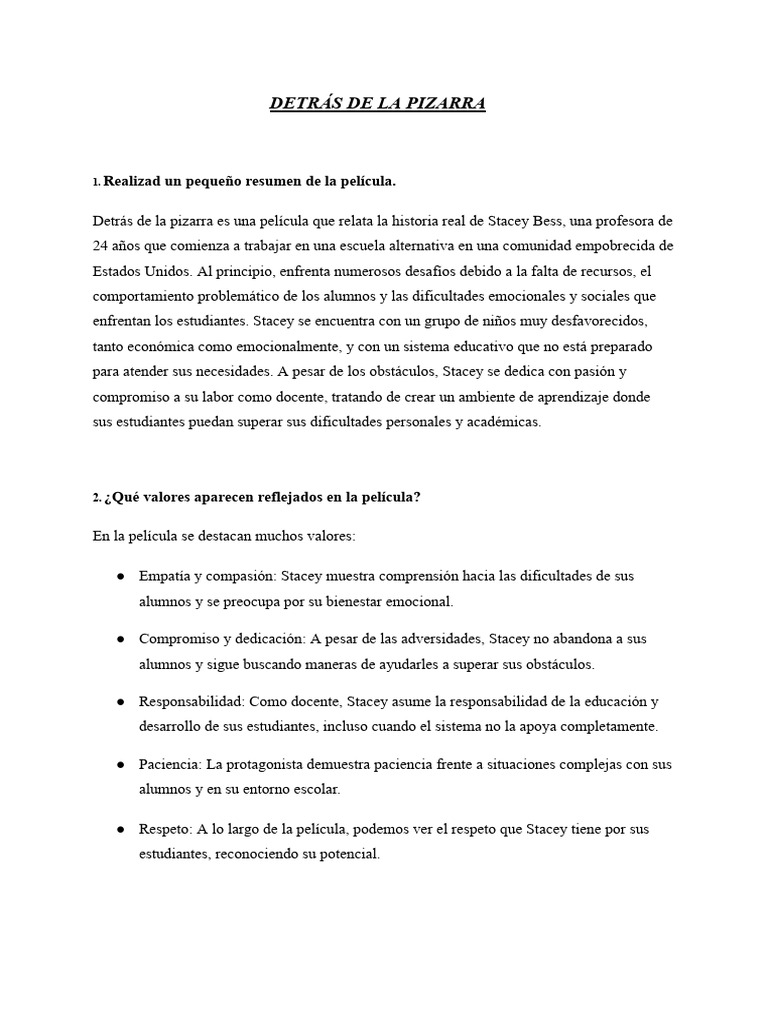 Stacey Bess: Compromiso Educativo | PDF | Maestros | Aprendizaje