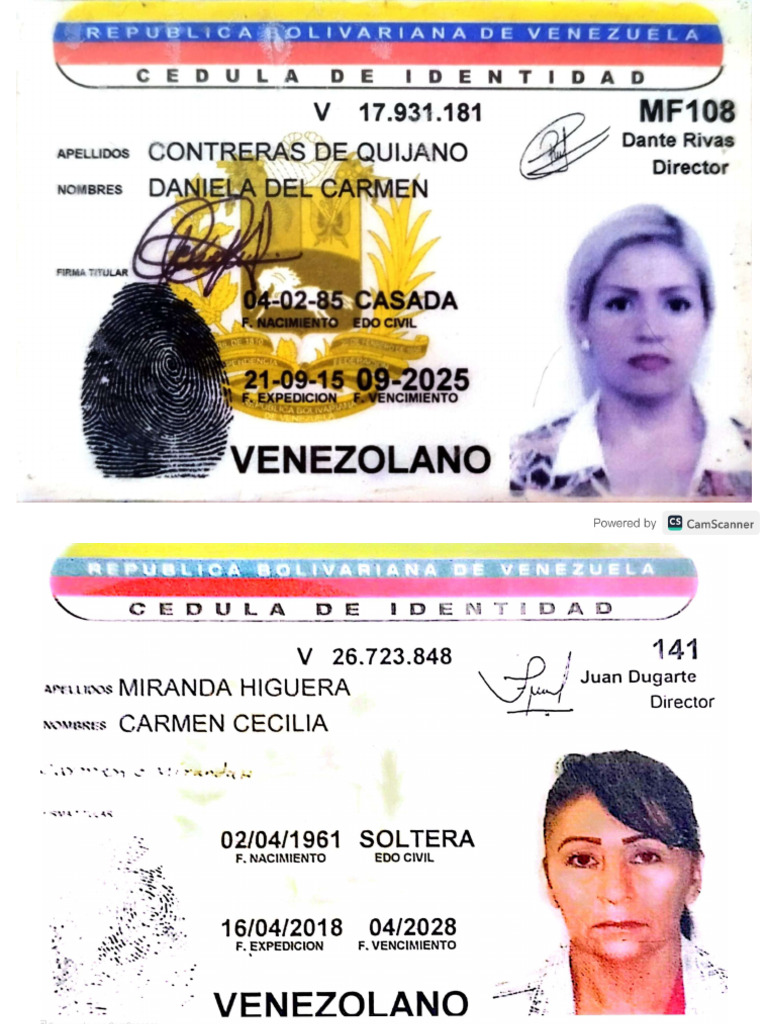 Cedula Daniela | PDF