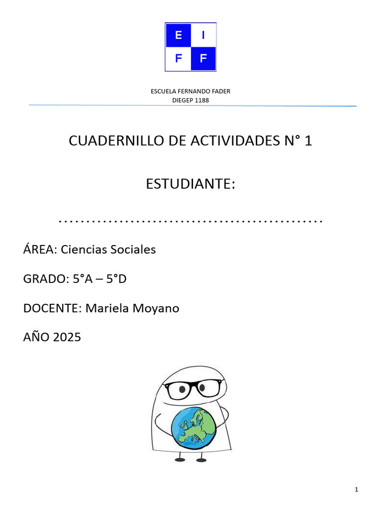 5°Cuadernillo Cs Soc 2025.docx (1) | PDF | Imperio español | España