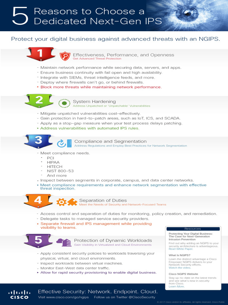 5top Tips Ngips Infographic | PDF | Security | Computer Security