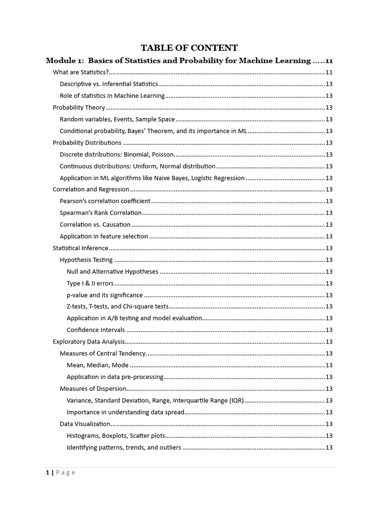 Machine Learning required topics | PDF | Errors And Residuals | Support Vector Machine