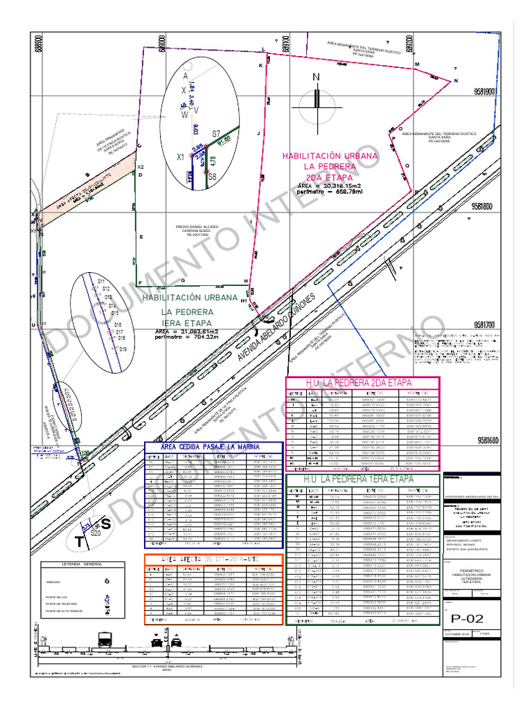 p01 p02 Perimetrico Doc Interno | PDF