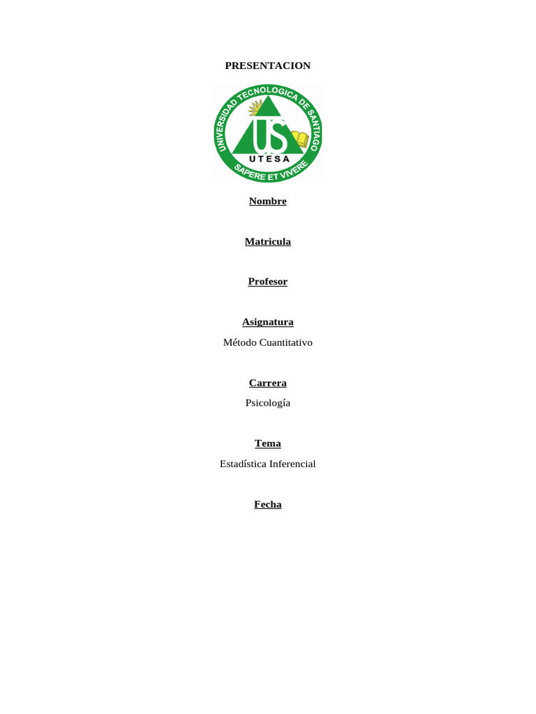 Cuest. 4 Estadística Inferencial. | PDF | Error estándar | Muestreo (Estadísticas)