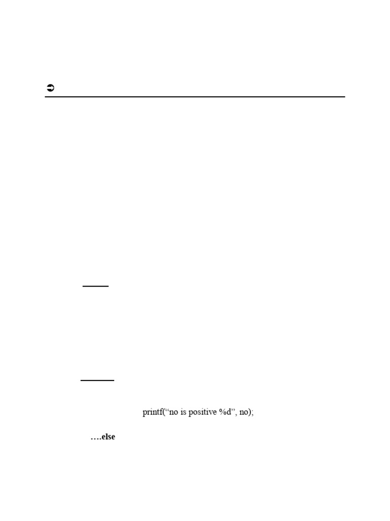 1 Conditional Statements | PDF