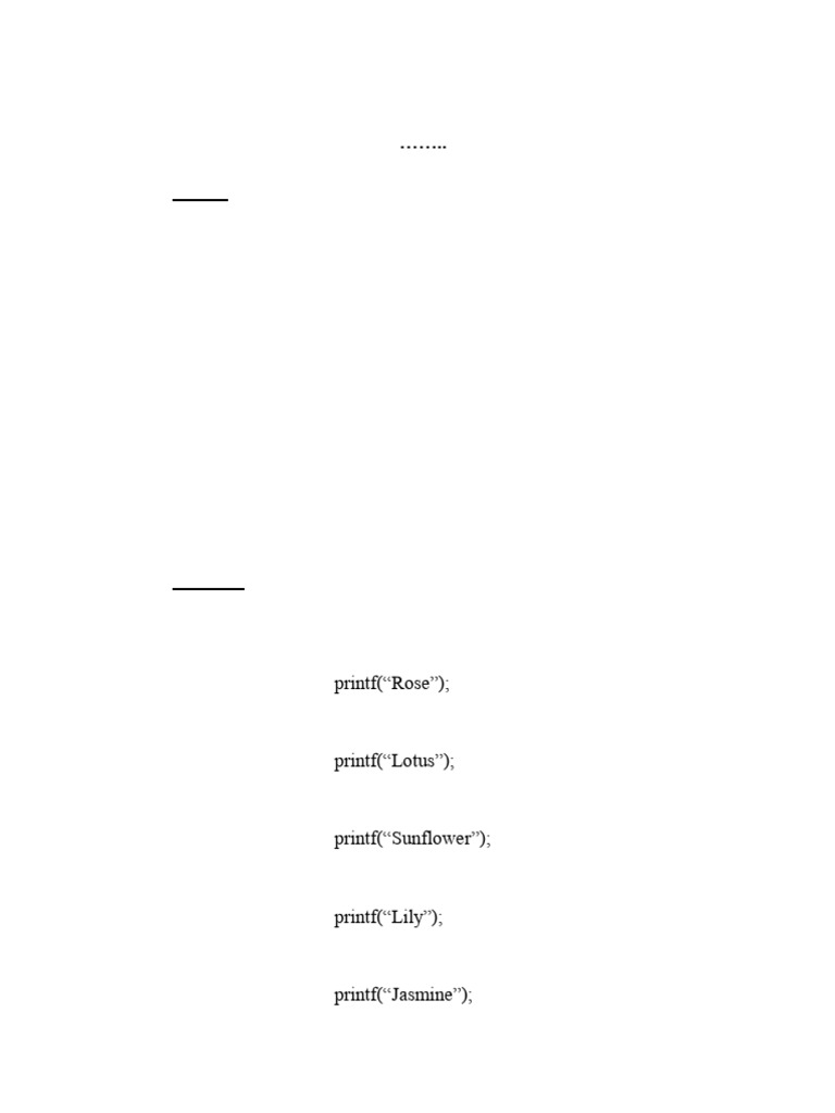 2 Switch and Looping Satatements | PDF | Control Flow | Php