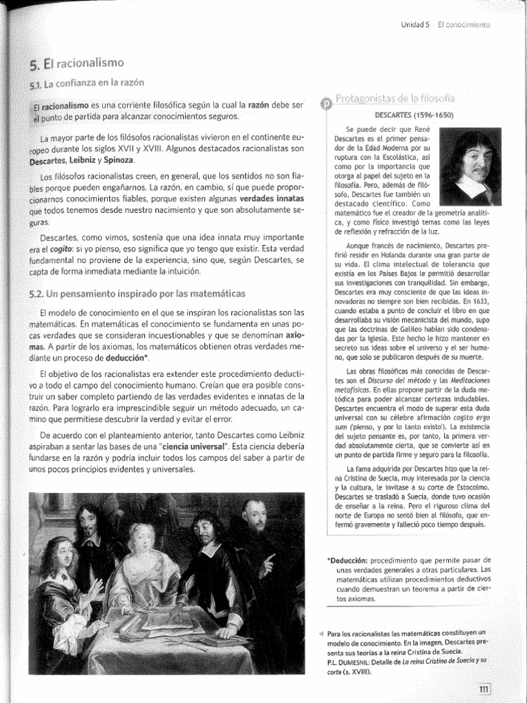 Racionalismo, Empirísmo y Kant-1-1 | PDF