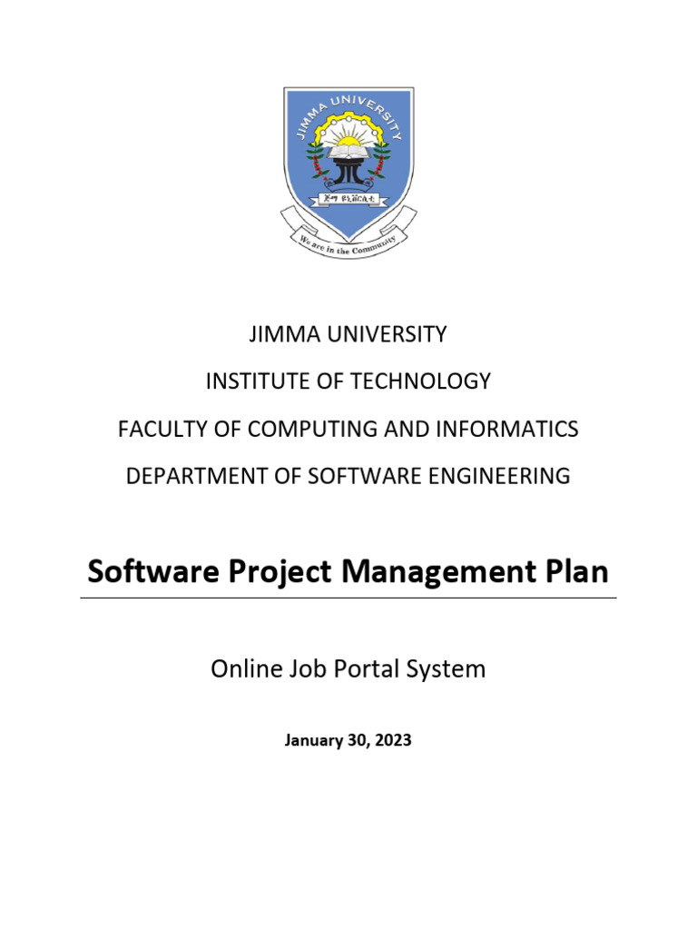 Software Project Management Plan Final | PDF | Project Management ...