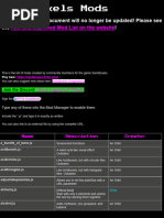 Sandboxels Mod List | PDF
