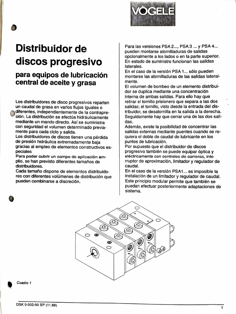 Engrase Centralizado | PDF | Lubricante | Ingeniería mecánica