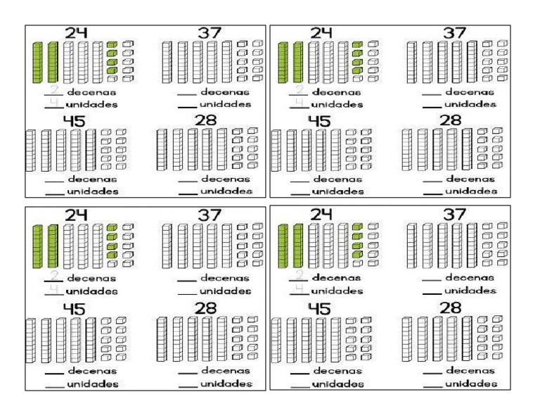 Actividad de Números Hasta El 99 | PDF